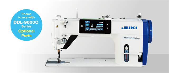 DDL-9000C option lineup renewed| JUKI Industrial Sewing Machine